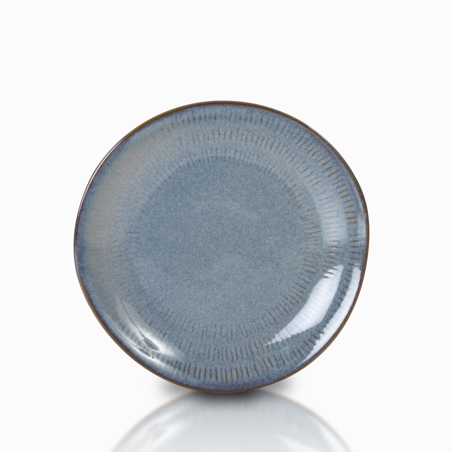 Plato Mediano Pacific Azul Claro 20.5 Cm Set X 4-Compra en Ambiente ...